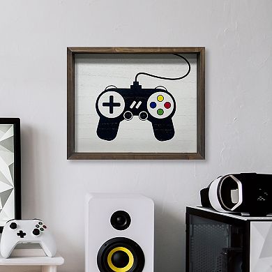 Gamer Controller Wood Wall Decor