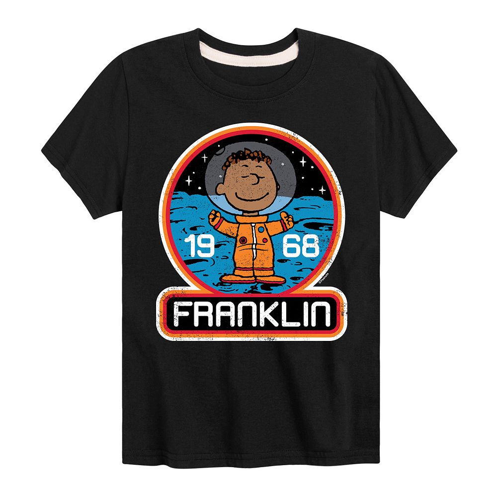 Boys 8-20 Peanuts Franklin Space Graphic Tee
