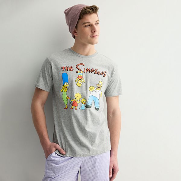 Men's The Simpsons Logo Graphic Tee