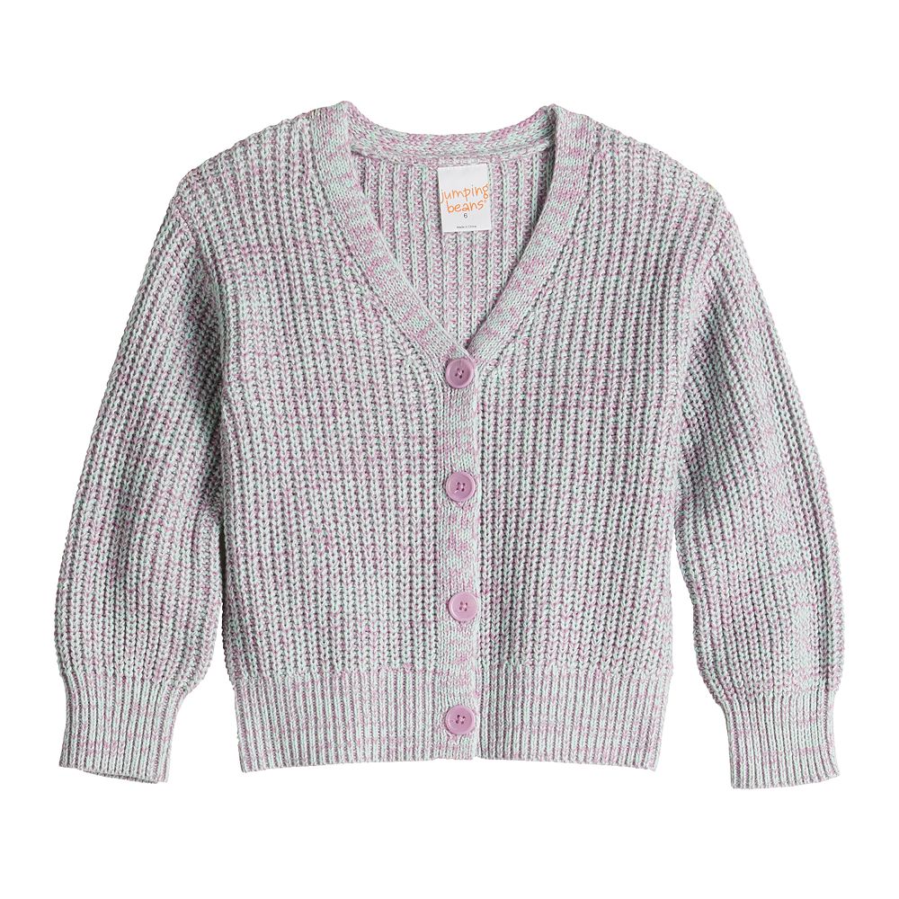 Toddler Girl Jumping Beans® Button Front Cardigan
