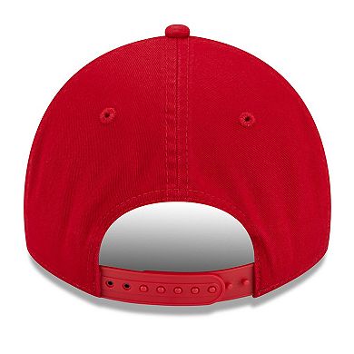 Women's New Era Scarlet Ohio State Buckeyes Script 9TWENTY Adjustable Hat