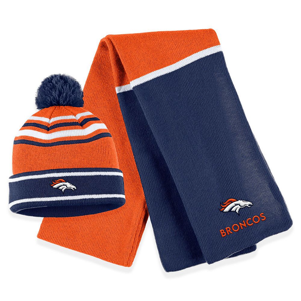 Women's WEAR by Erin Andrews Orange Denver Broncos Colorblock Cuffed ...