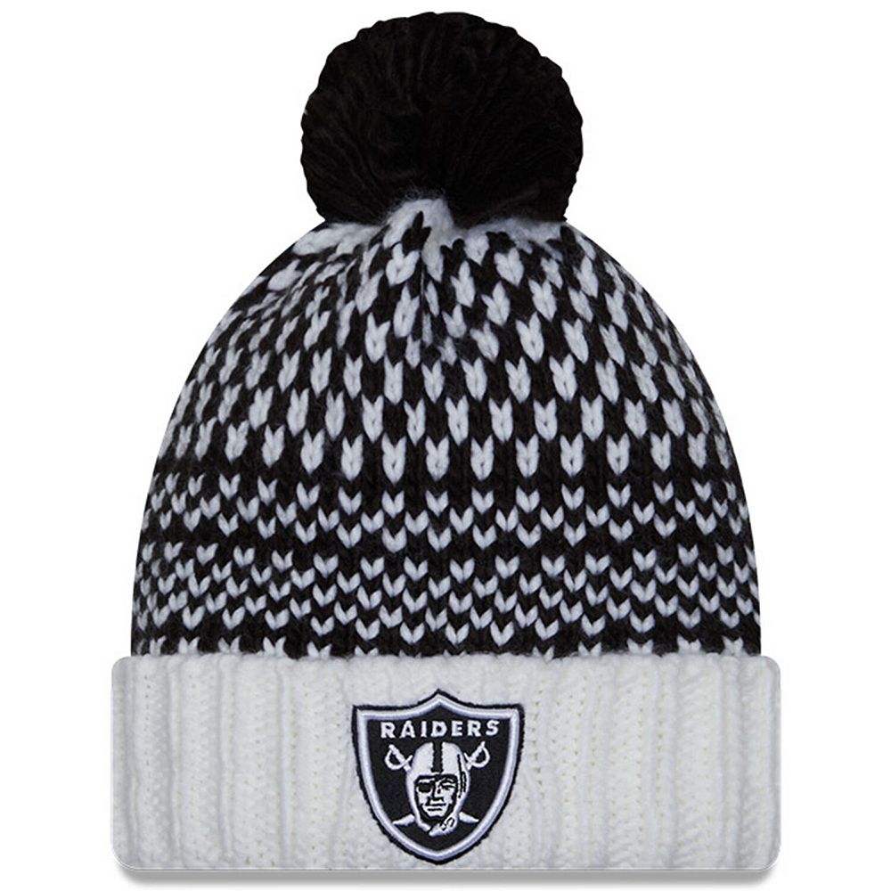 Women's New Era Black/White Las Vegas Raiders 2023 NFL Crucial Catch ...