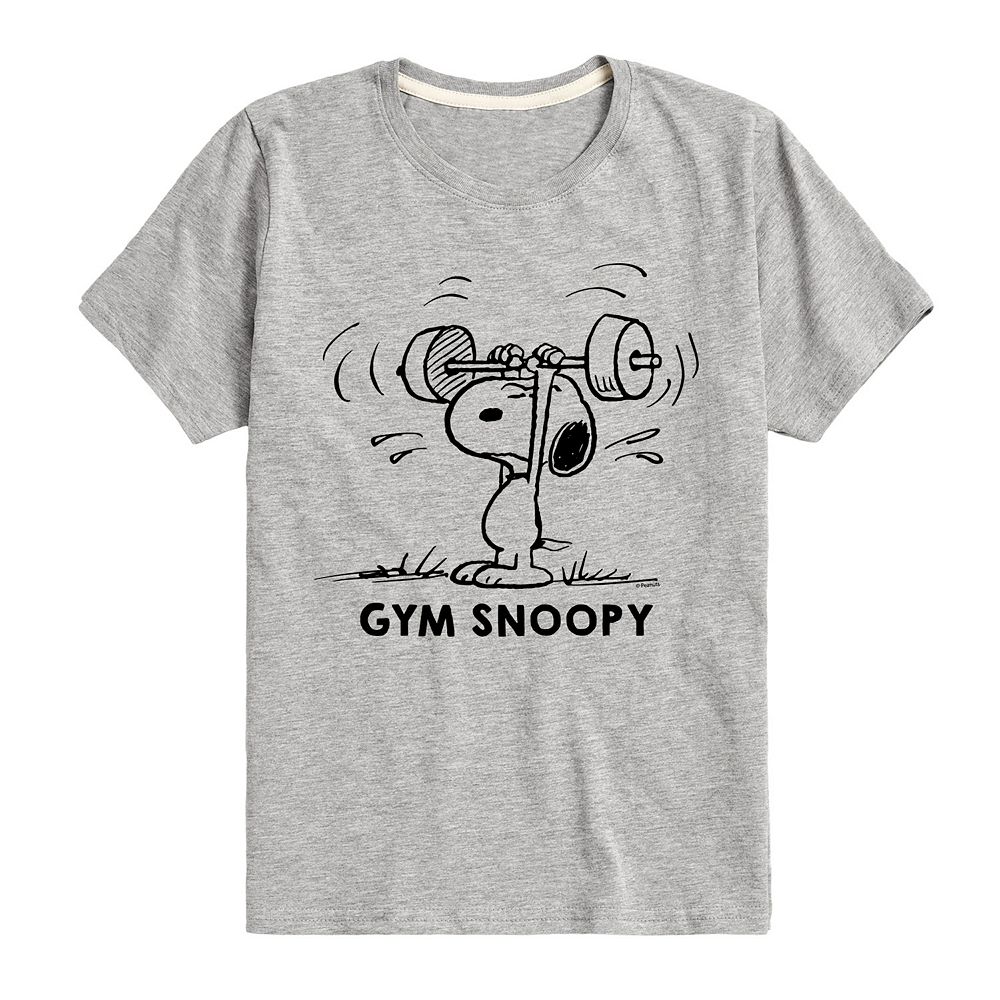 Boys 8-20 Peanuts Gym Snoopy Graphic Tee