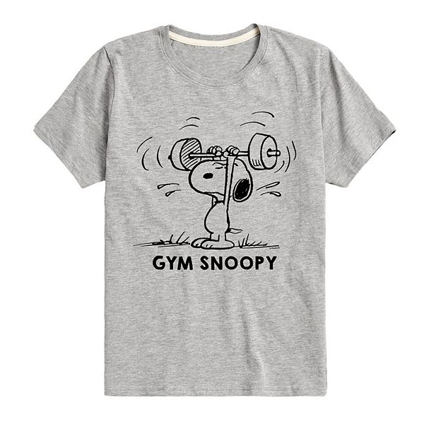 Boys 8-20 Peanuts Gym Snoopy Graphic Tee