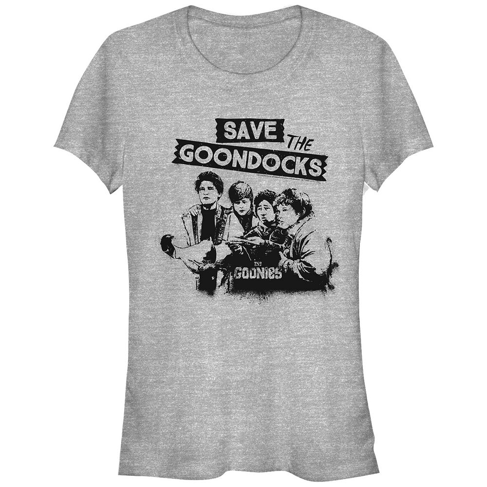 Juniors' The Goonies Save The Goondocks Graphic Tee