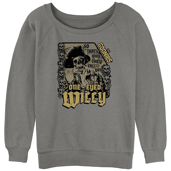 Juniors' The Goonies One-Eyed Willy Poster Graphic Slouchy Terry