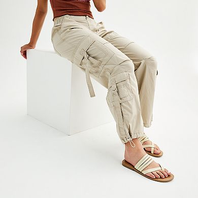 Juniors' Project Indigo Strappy Cargo Pants