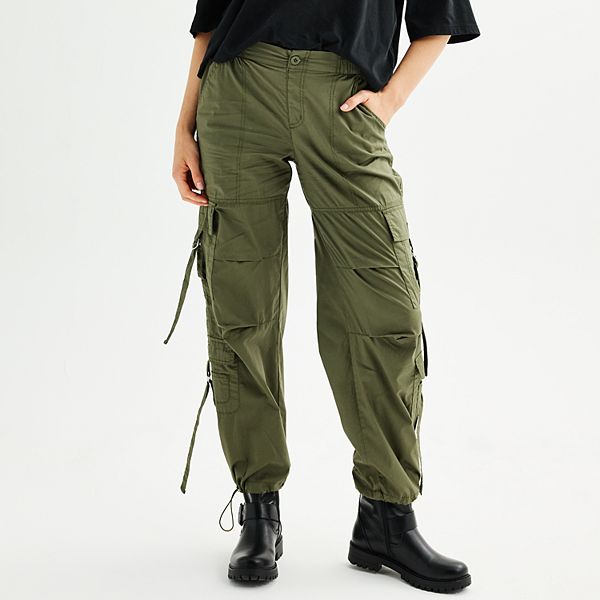 Juniors' Project Indigo Strappy Cargo Pants