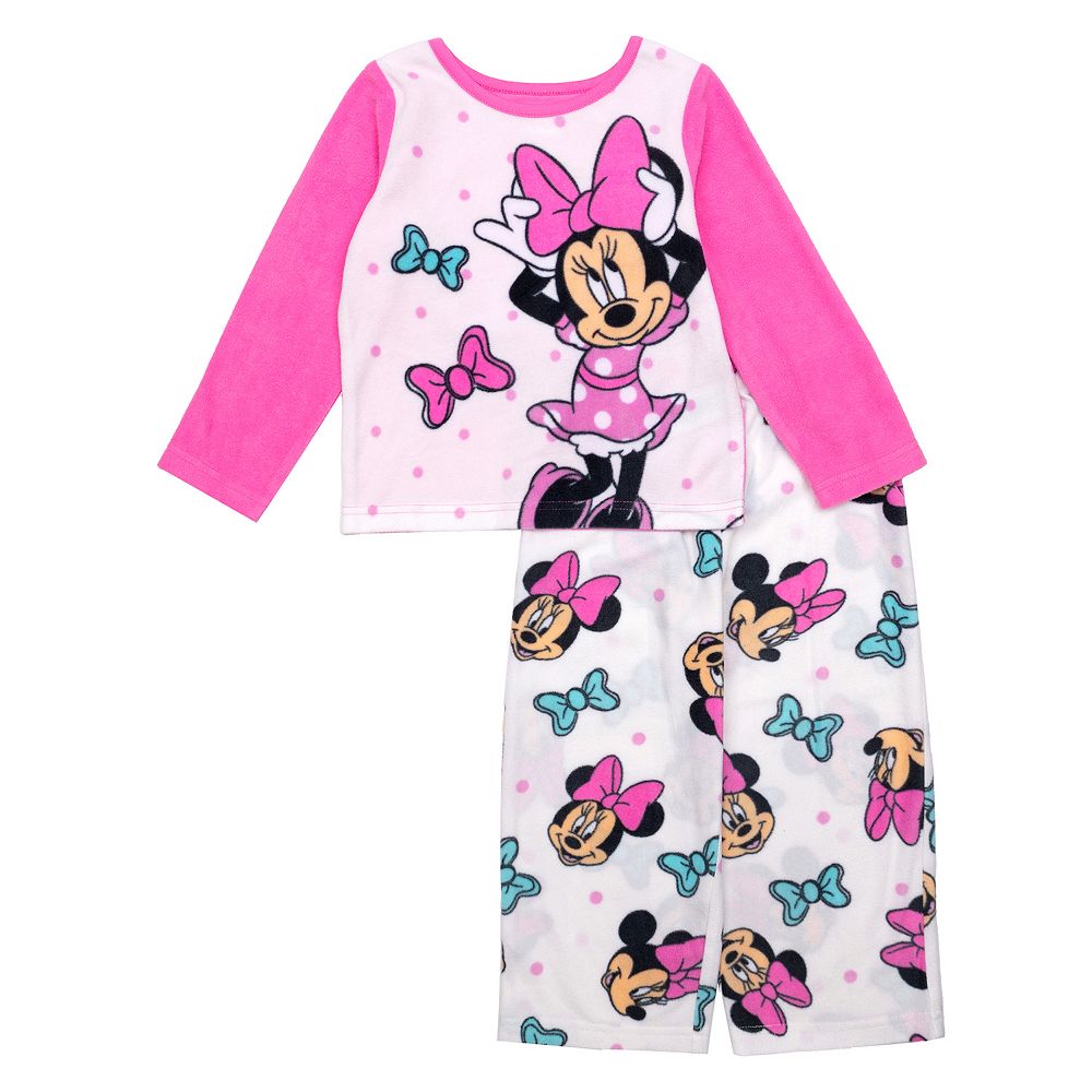 Disney's Minnie Mouse Toddler Girl 2-pc. "Minnie Bows" Pajama Top ...