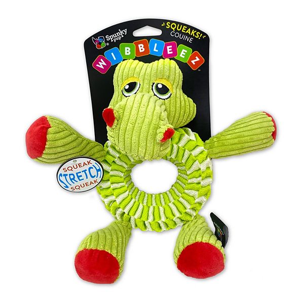 Spunky Pup Wibbleez Assorted Combo Plush Tug Dog Toy