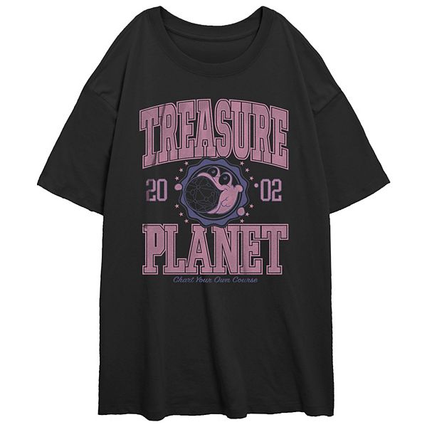 Disney's Treasure Planet Morph 2002 Juniors' Oversize Graphic Tee