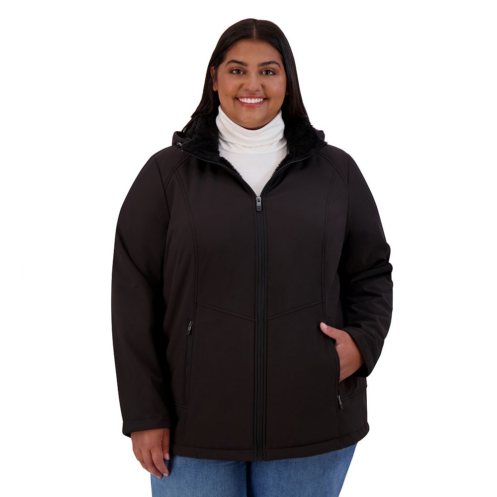 Plus Size ZeroXposur Lillian Soft Shell Jacket