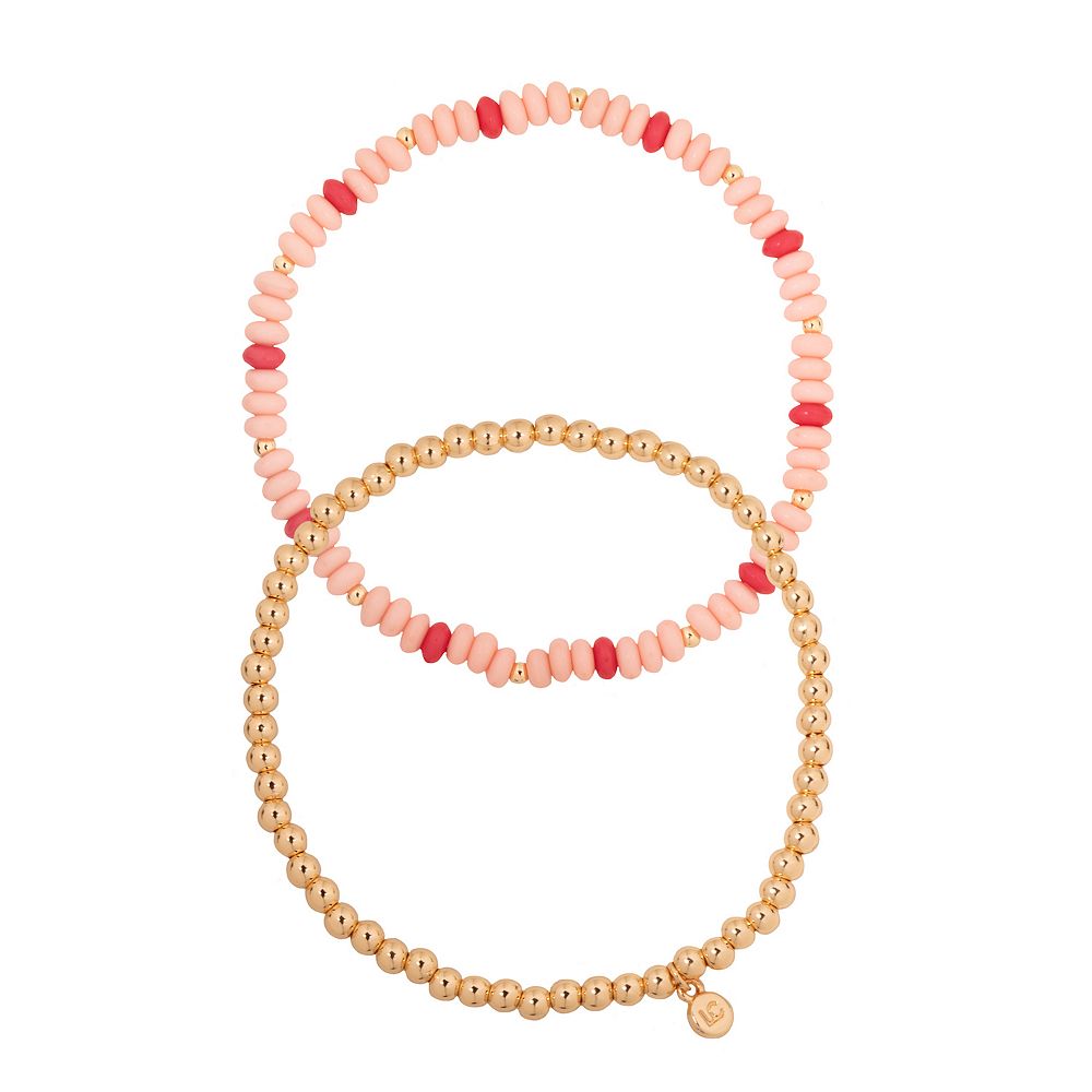 LC Lauren Conrad Beaded Stretch Bracelet Duo Set