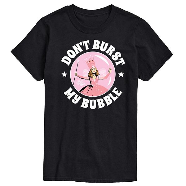 Men's Wizard Of Oz Don't Burst My Bubble Graphic Tee