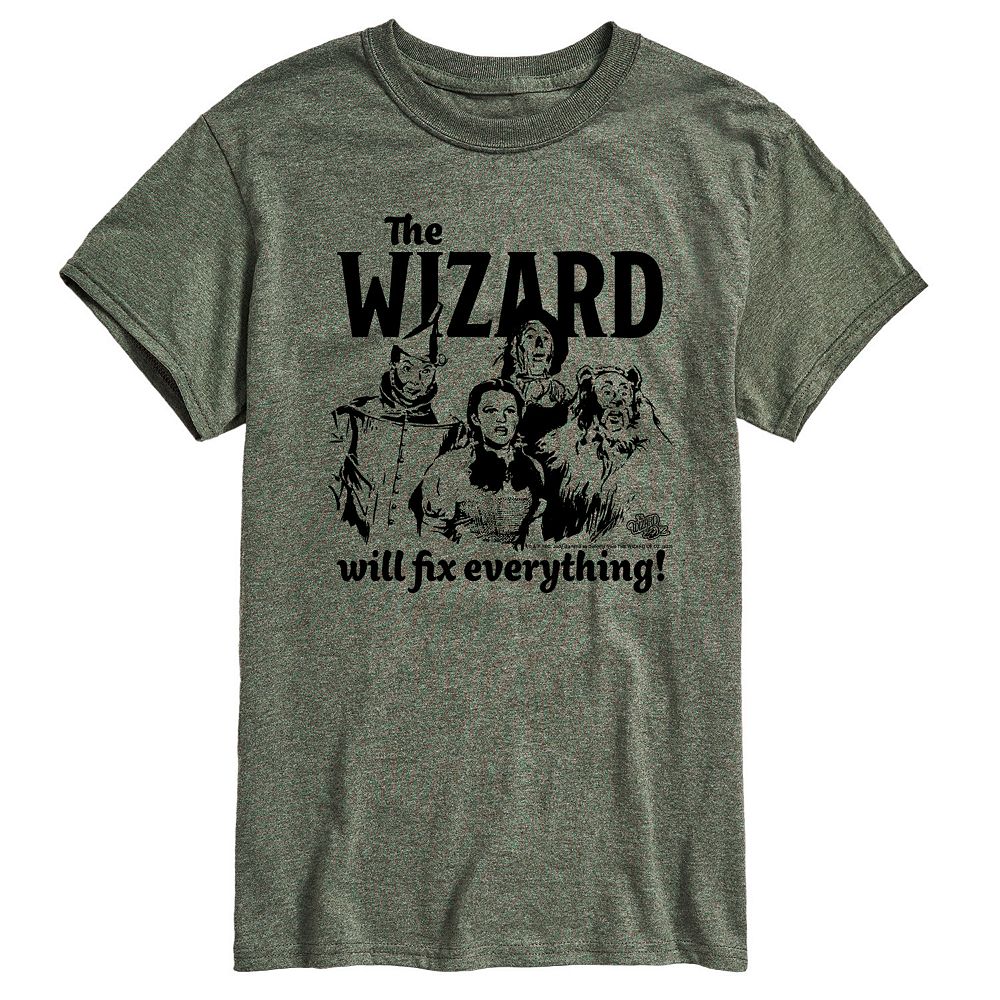 Men's Wizard Of Oz Wizard Will Fix Everything Graphic Tee