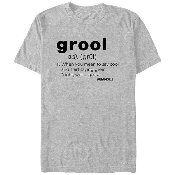 Men's Mean Girls Grool Meaning Graphic Tee