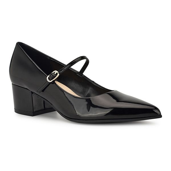 Nine West Pins Women's Block Heel Pointy Toe Dress Pumps