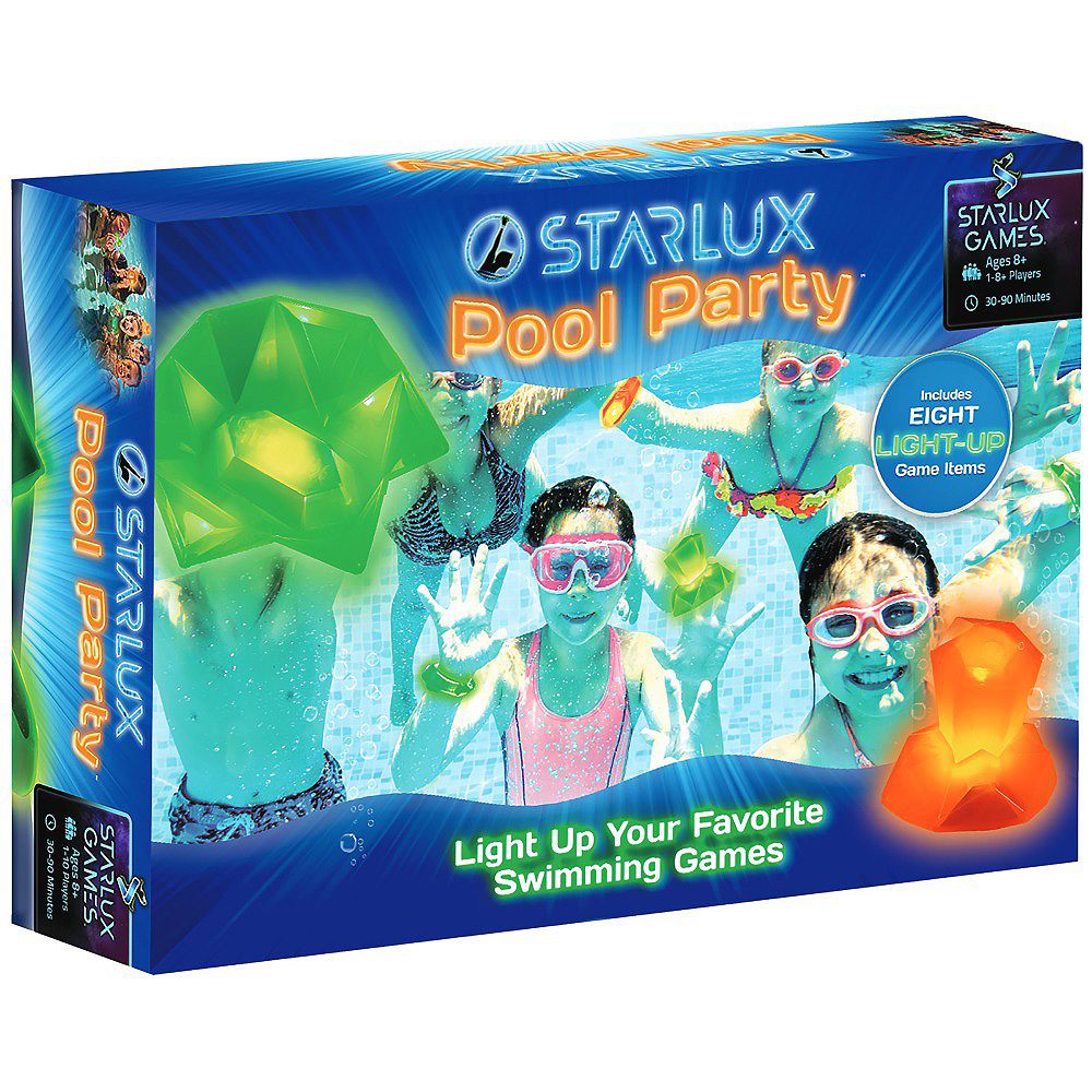 Swimming Pool Party Set: Dive Toys And Pool Toys That Glow In The Dark