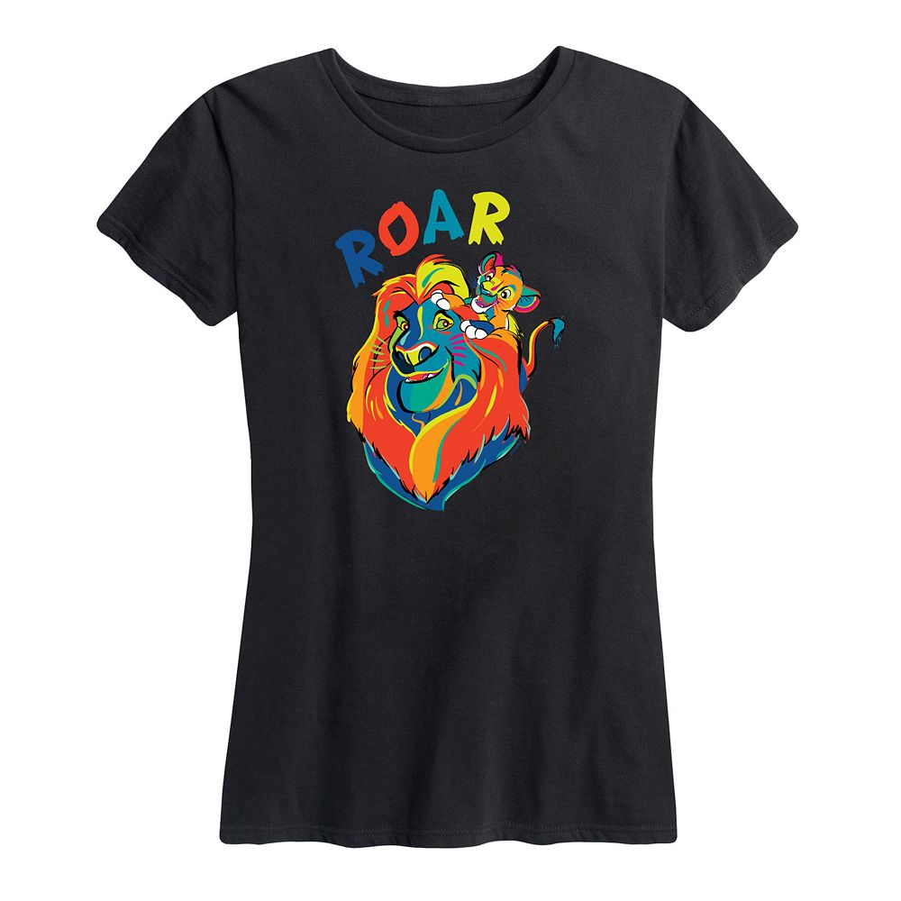 Disney's Lion King Mufasa & Simba Women's Roar Graphic Tee