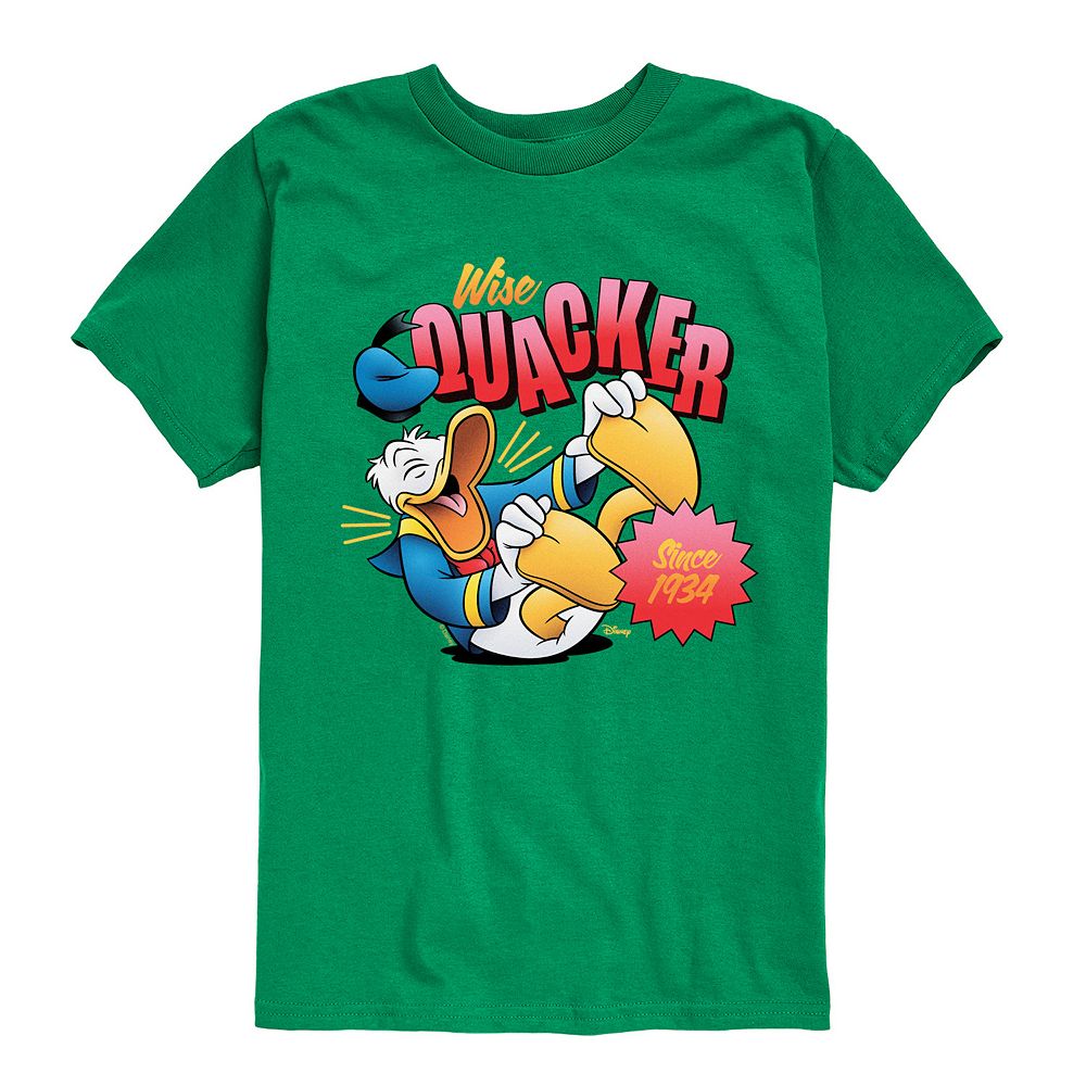 Disney's Mickey Mouse & Friends Donald Duck Boys 8-20 Wise Quacker ...