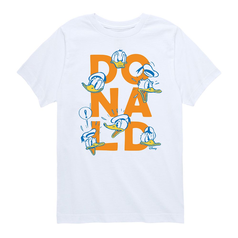 Disney's Mickey Mouse & Friends Donald Duck Boys 8-20 Founding Feather ...