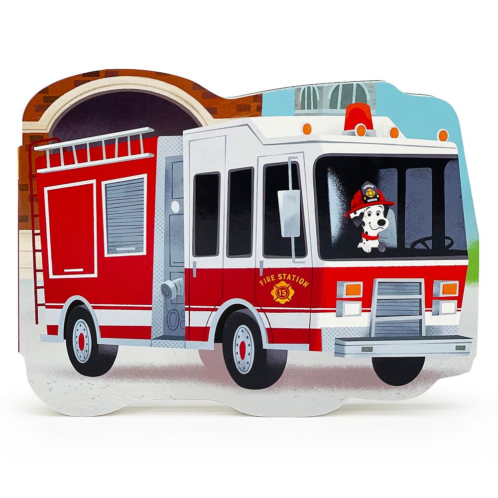 Cottage Door Press How Fire Trucks Work Vehicle Shaped Board Book
