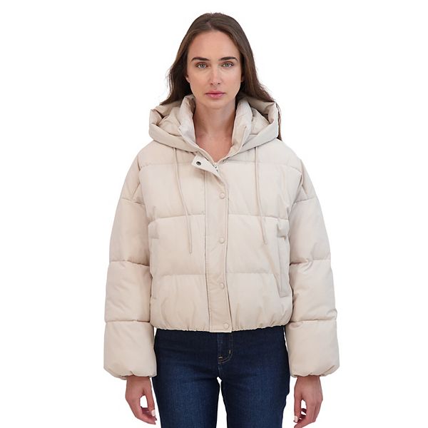 Junior's Sebby Hooded Oversized Puffer Coat