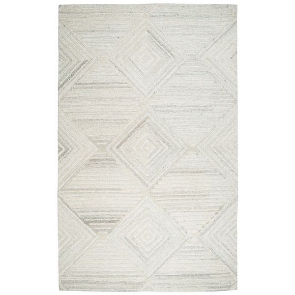 Alora Decor Cy Ivory Textured Area Rug