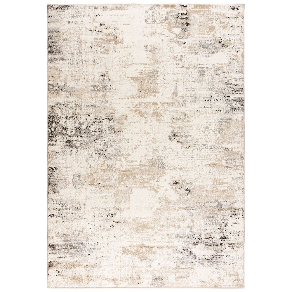 Alora Decor Liz Beige Abstract Area Rug