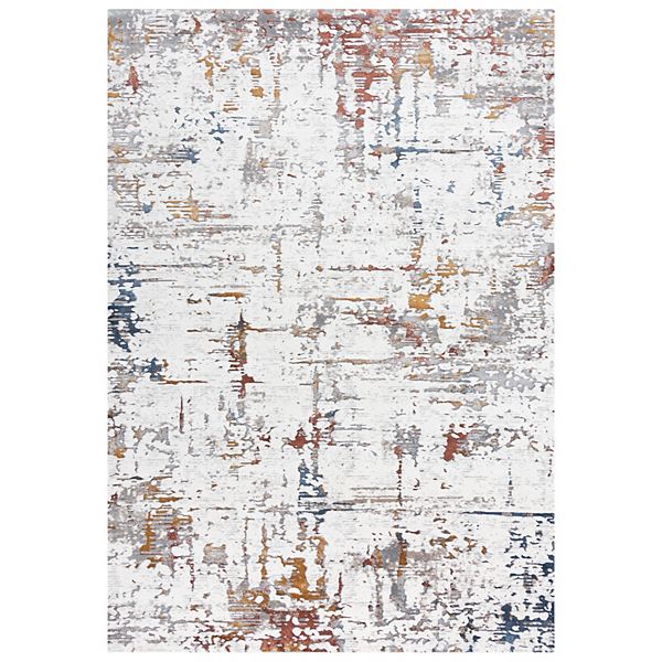 Alora Decor Una Ivory Patterned Area Rug
