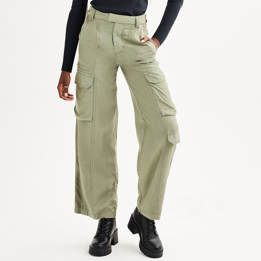 Juniors' SO® High-Rise Cargo Trousers