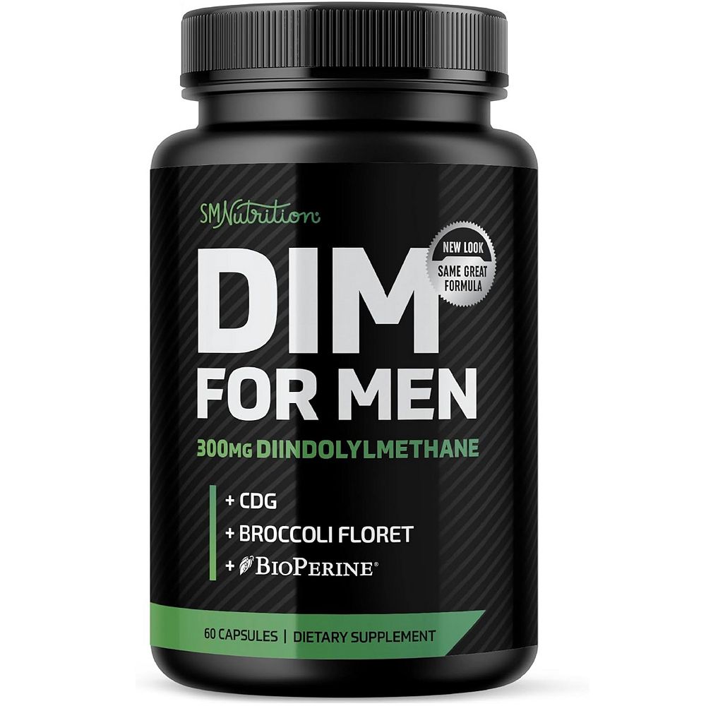 DIM 300mg For Men, Men’s Hormone Balance & Fitness Booster Supplement ...