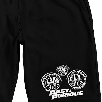 Men's Fast & Furious Circle Pajama Shorts