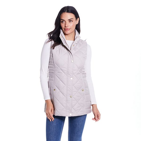 Women's Weathercast Quilted Longline Vest