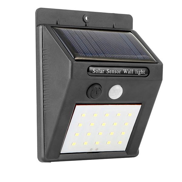 Solar Motion Sensor Lights 20 Leds Ip65 Waterproof Wide Angle Lighting