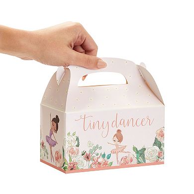 24-pack Tiny Dancer Treat Boxes For Ballerina Party Decorations, Pink ...