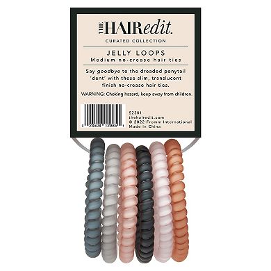 The Hair Edit Jelly Loops No-Crease Hair Ties