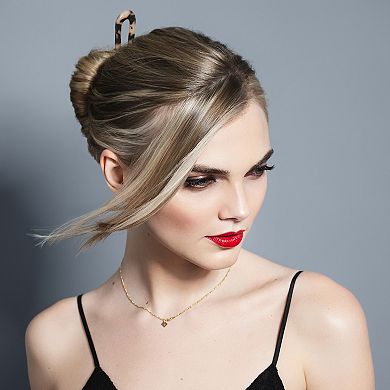 The Hair Edit Sleek Tortoise Color Chignon French Hair Pin