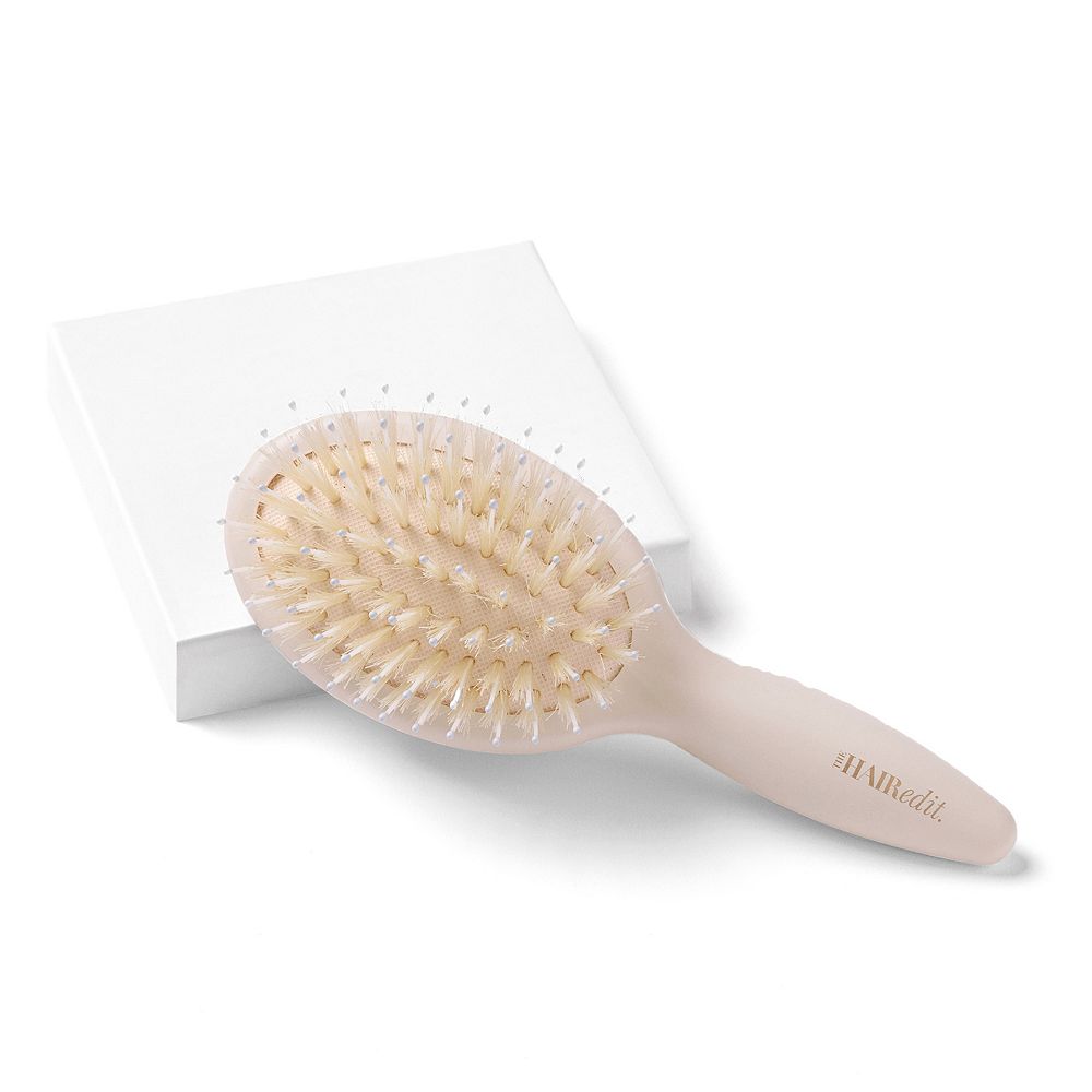 The Hair Edit Finish & Shine Boar Bristle Mini Brush