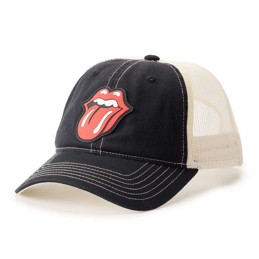 Men's Rolling Stones Patch Adjustable Dad Hat