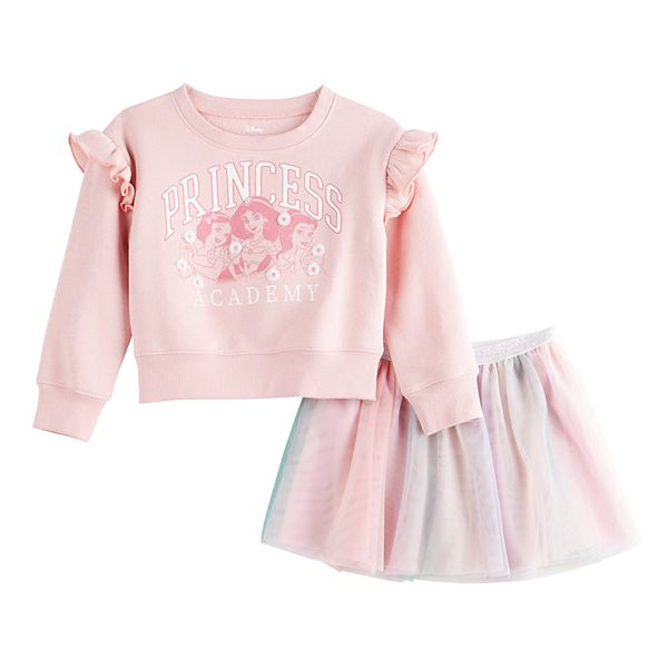 Disney Princesses Baby & Toddler Girl 2 pc Sweatshirt & Tutu Skirt Set ...