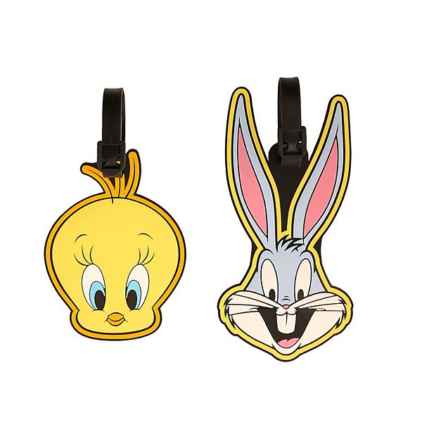 Looney Toons Bugs Bunny & Tweety Luggage Tags