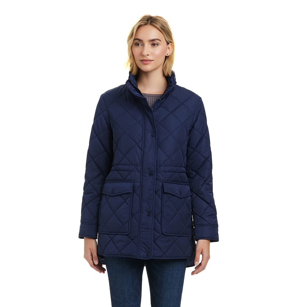 Women's Draper James Quilt Cinched Puffer Jacket