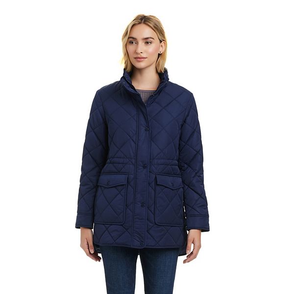 Women's Draper James Quilt Cinched Puffer Jacket