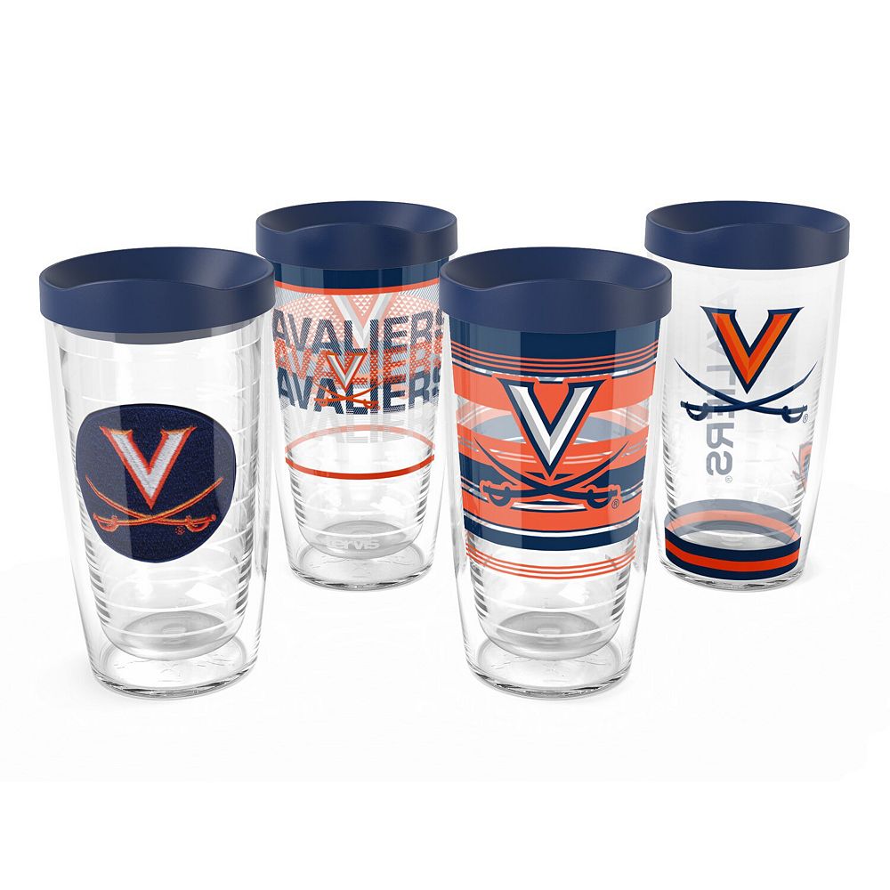 Tervis Virginia Cavaliers Four-Pack 16oz. Classic Tumbler Set