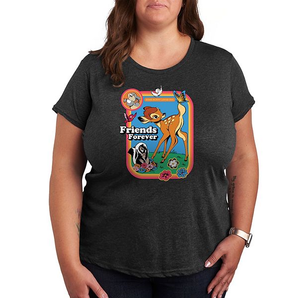 Disneys Bambi Plus Friends Forever Graphic Tee