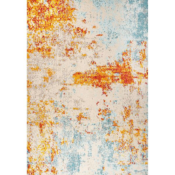 Sunset Modern Abstract Area Rug