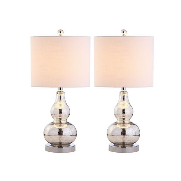 Anya Mini Glass Led Table Lamp (set Of 2)