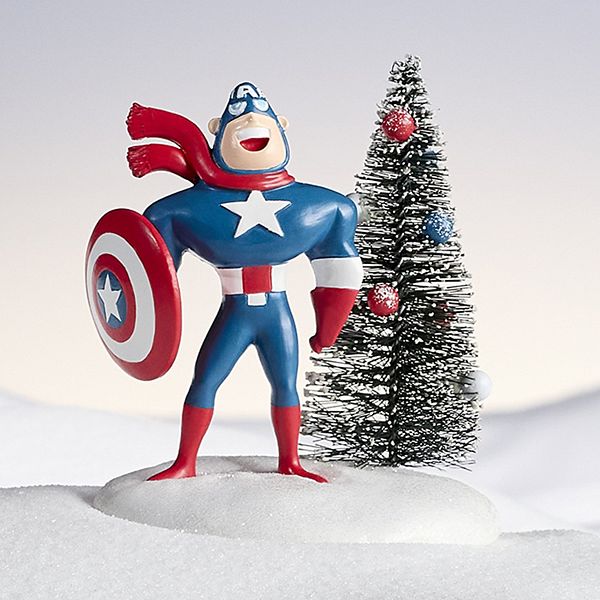 St. Nicholas Square® Marvel Captain America Village Accessory Table Decor